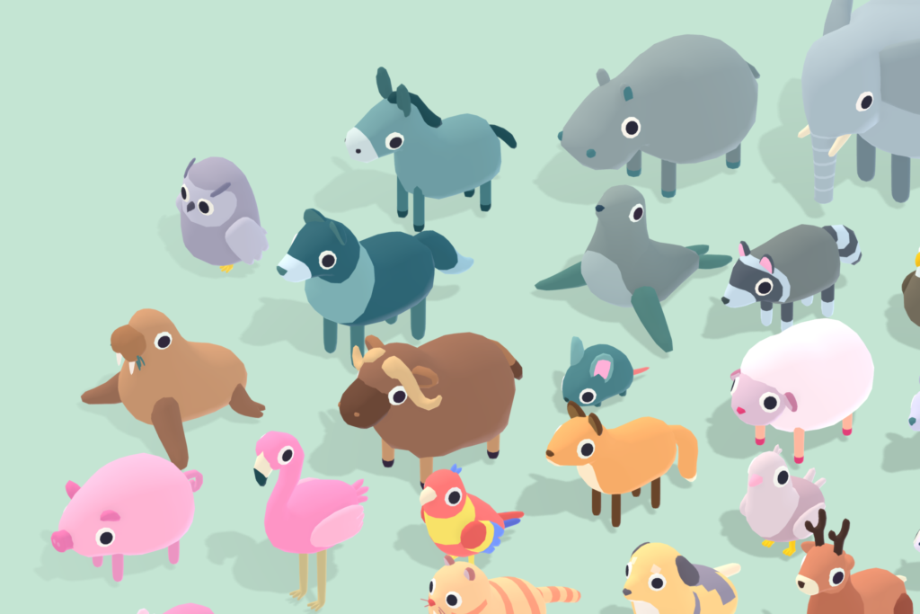 Quirky Series - Animals ULTIMATE Pack | Omabuarts Studio