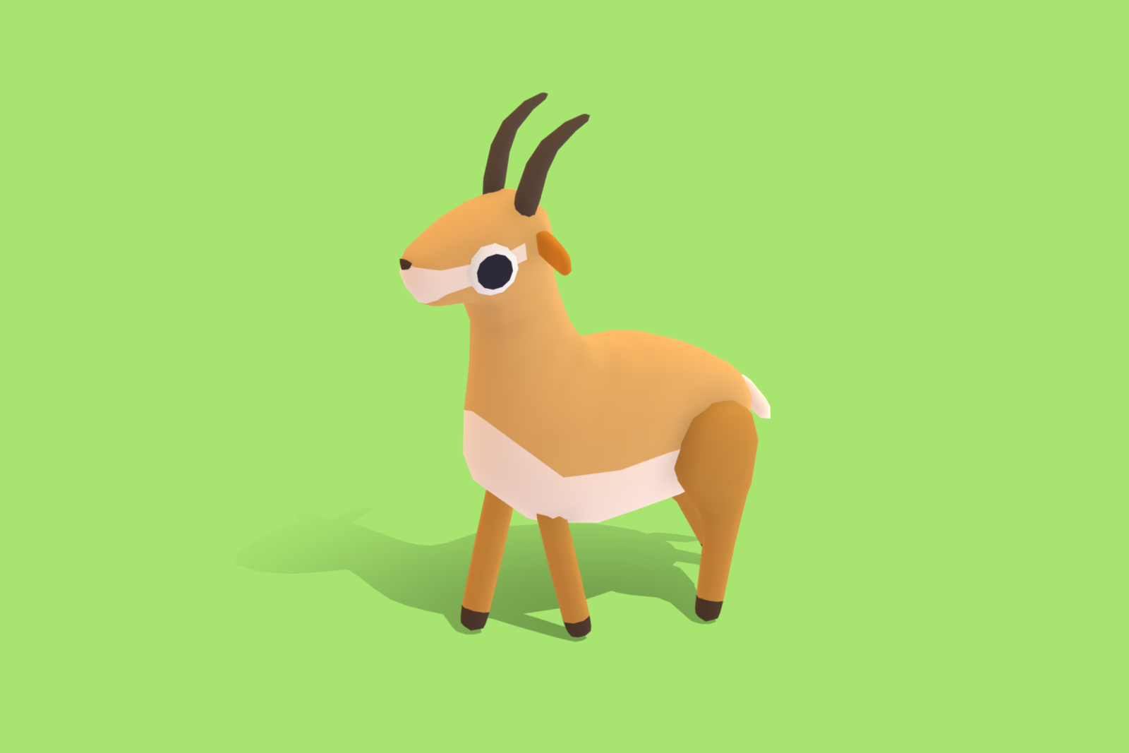 Gazelle - Quirky Series | Omabuarts Studio