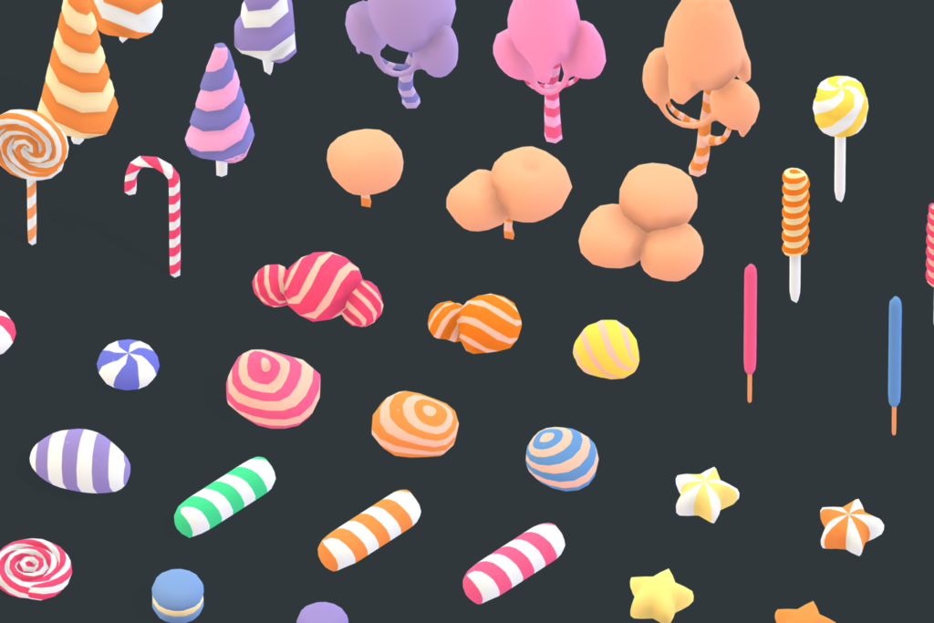 Candy Land - Animation Asset | Omabuarts Studio