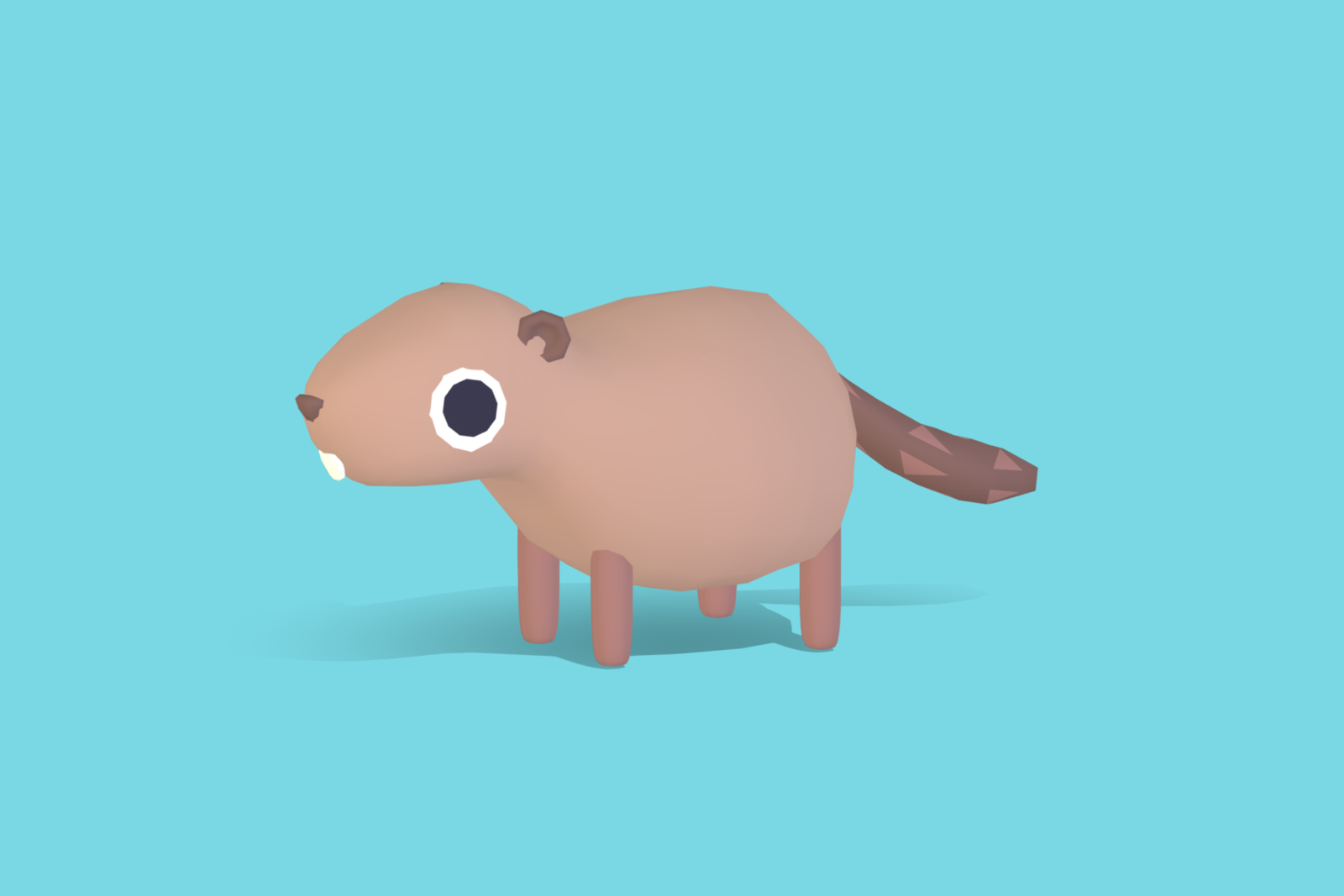 Beaver - Quirky Series | Omabuarts Studio