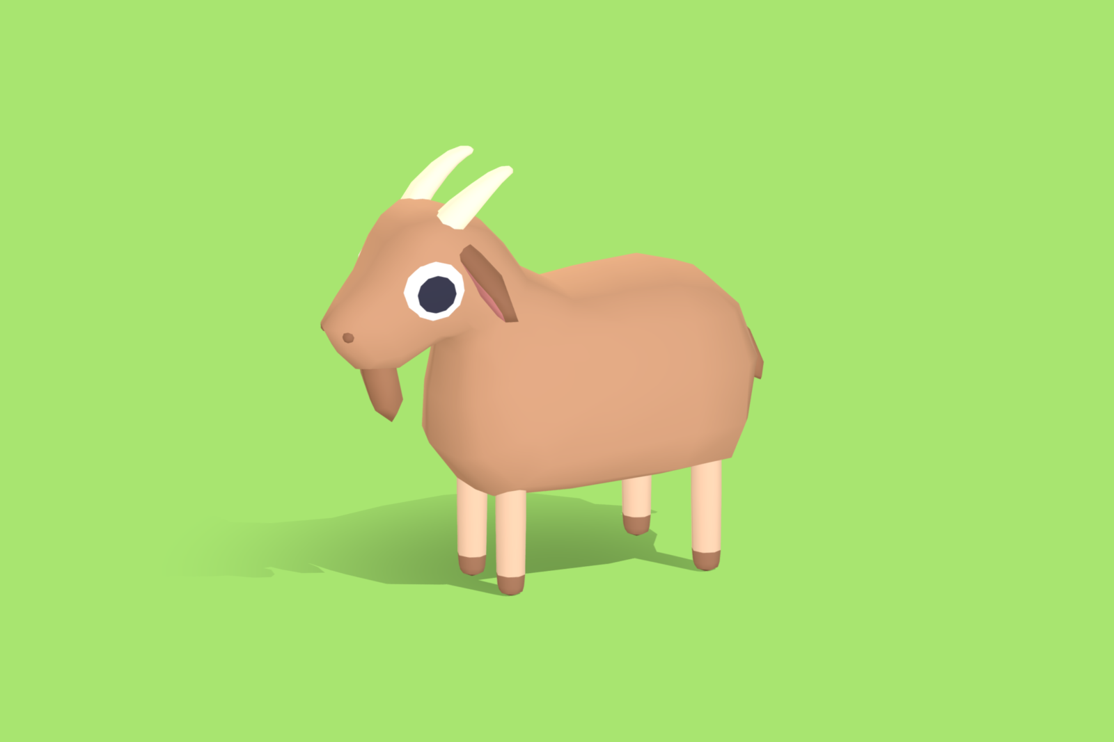 Goat - Quirky Series | Omabuarts Studio