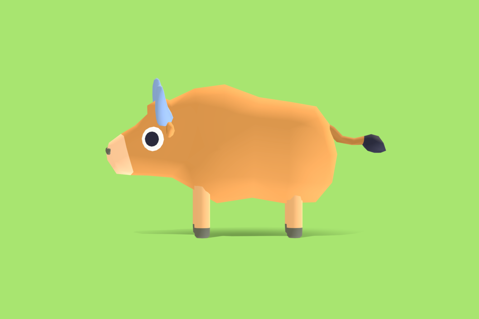 Gaur - Quirky Series | Omabuarts Studio