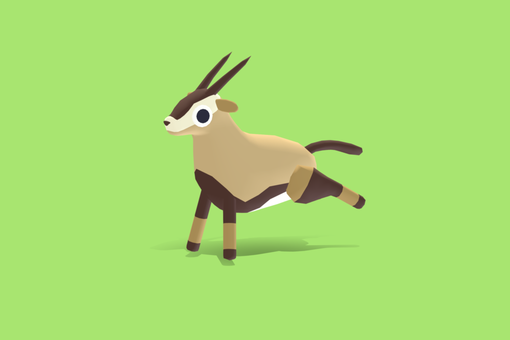 Gemsbok - Quirky Series | Omabuarts Studio