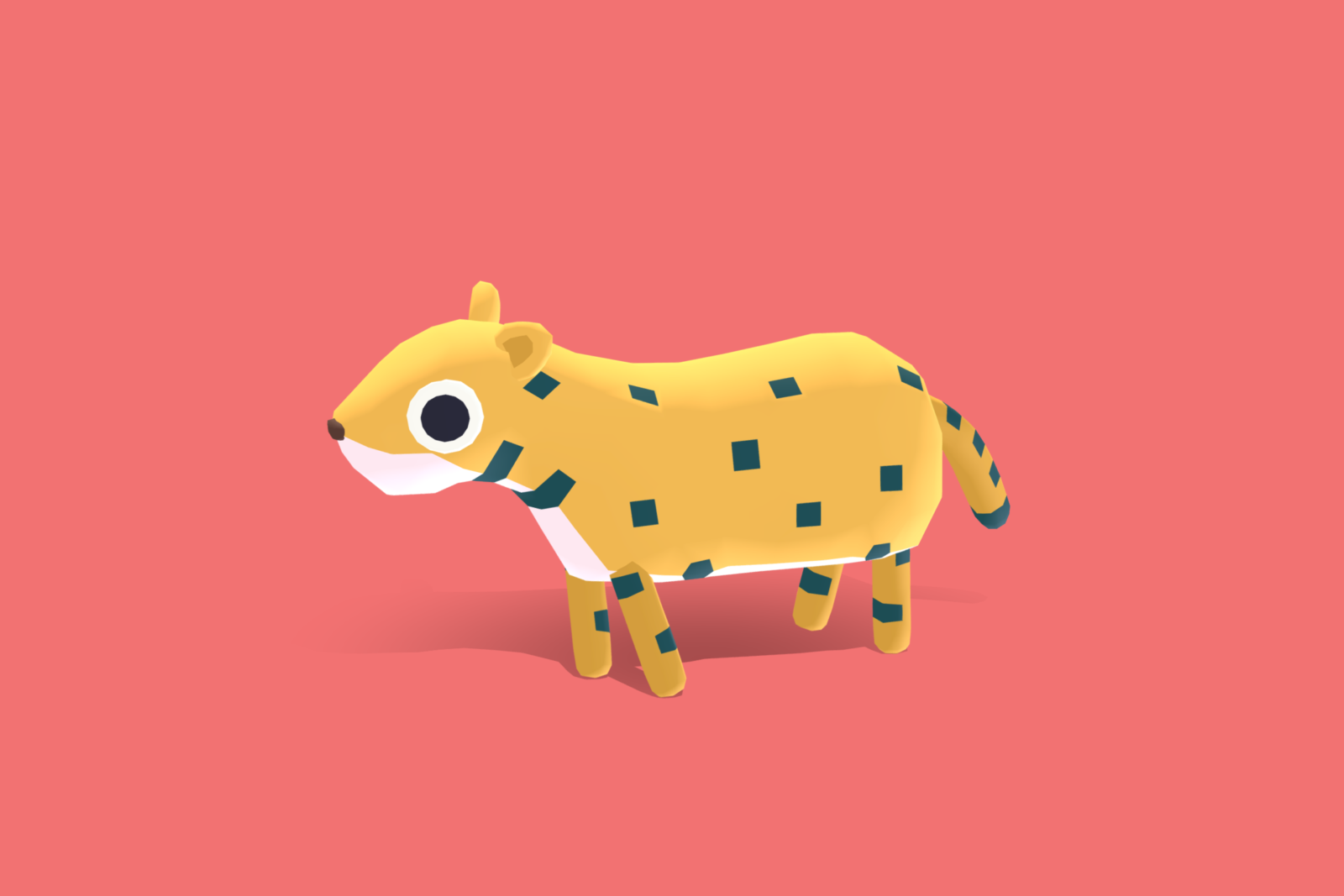 Leopard - Quirky Series | Omabuarts Studio