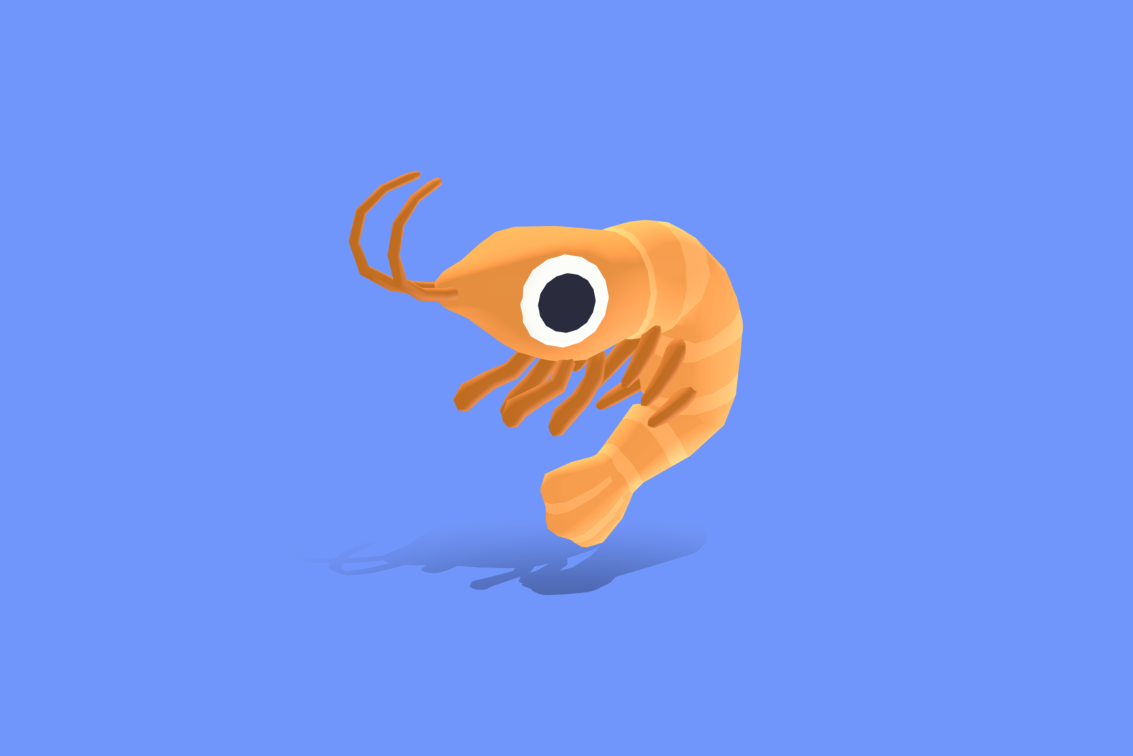 Prawn - Quirky Series | Omabuarts Studio