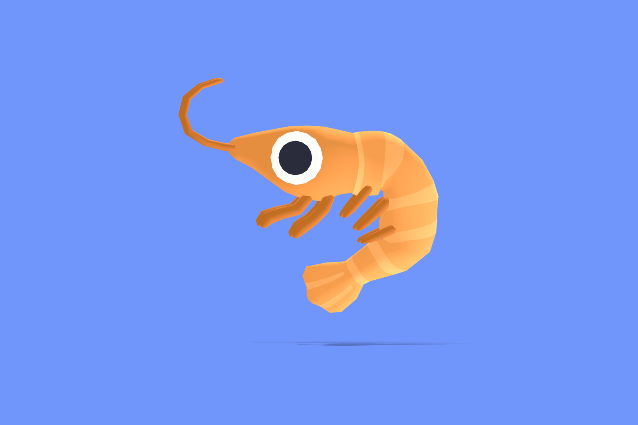 Prawn - Quirky Series | Omabuarts Studio