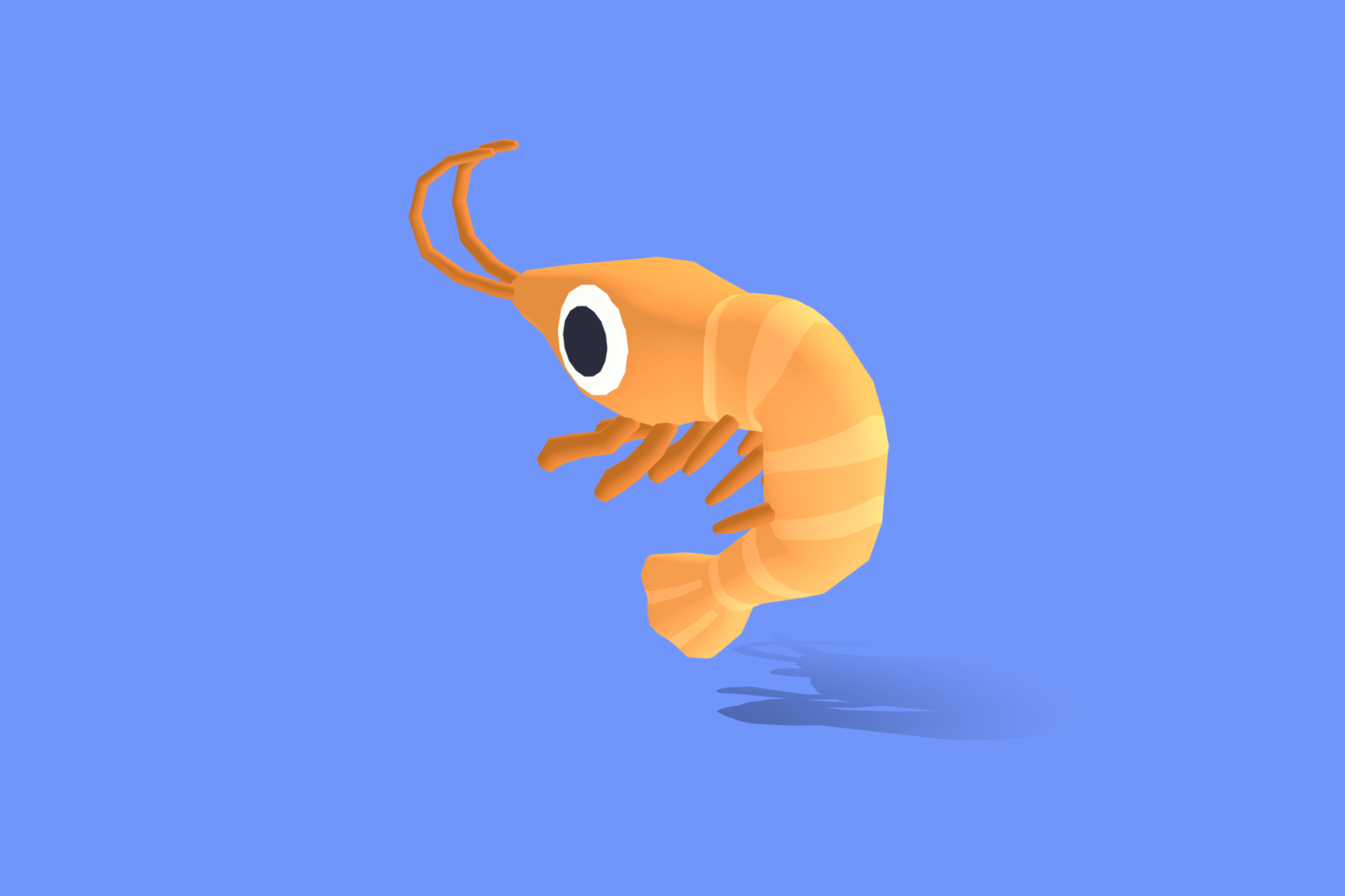 Prawn - Quirky Series | Omabuarts Studio