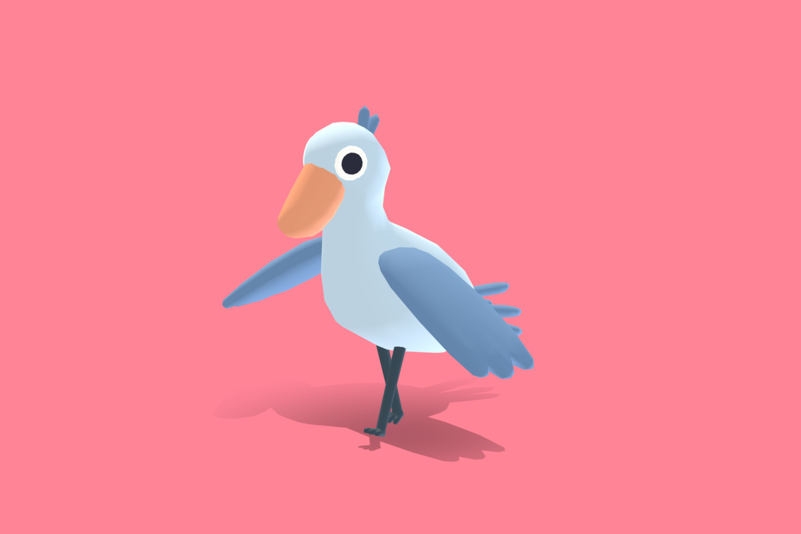 Shoebill - Quirky Series | Omabuarts Studio