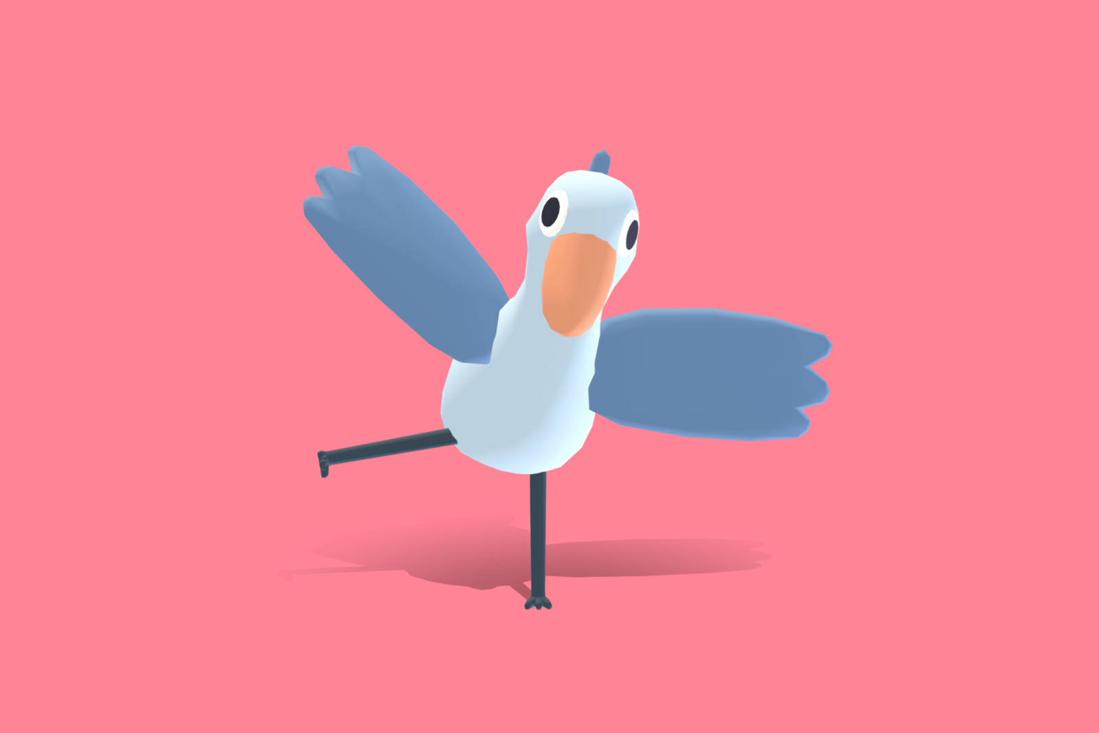 Shoebill - Quirky Series | Omabuarts Studio