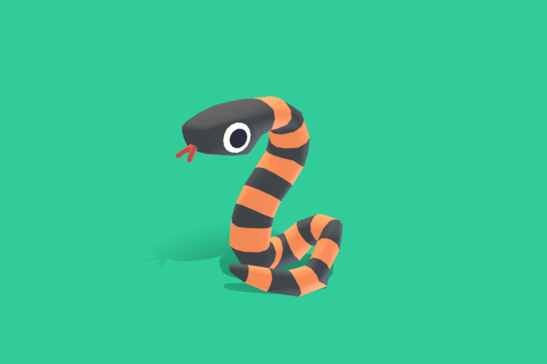 Snake - Quirky Series | Omabuarts Studio
